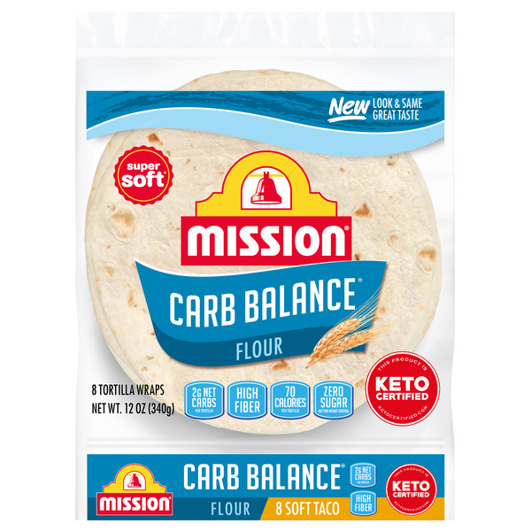 Publix Mission Carb Balance Soft Taco Flour Tortillas Same-Day Delivery ...