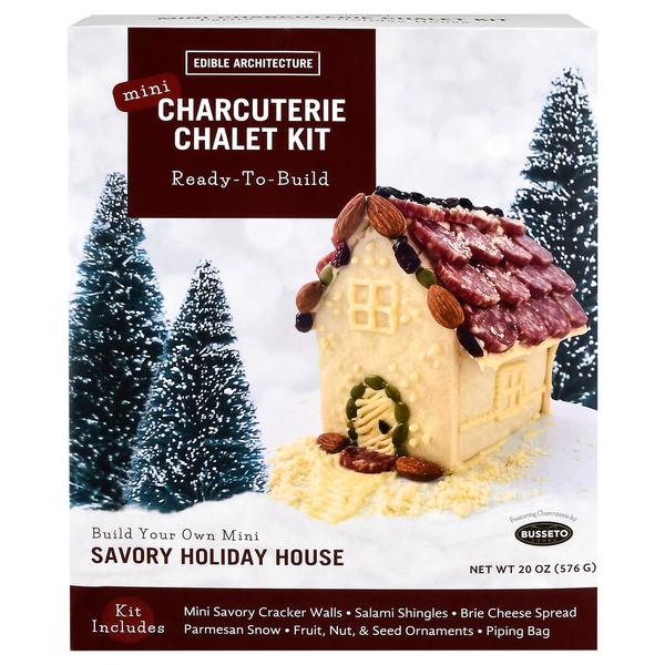 Edible Architecture Mini Charcuterie Chalet Kit Same-Day Delivery or ...