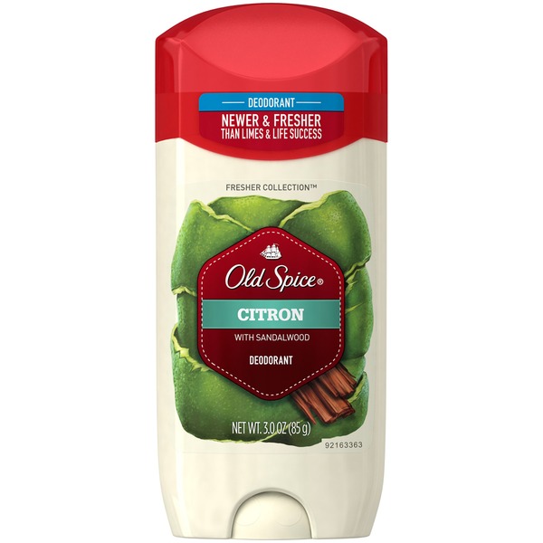 Old Spice Fresher Collection Citron Deodorant (3 oz) - Instacart