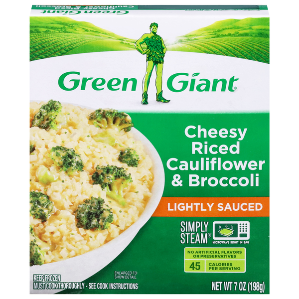 Safeway Green Giant Simply Steam Lightly Sauced Cheesy Riced ...