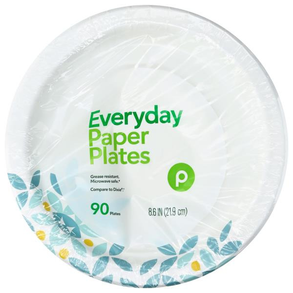 Publix Everyday 8.6 Inch Paper Plates Same-Day Delivery or Pickup | Publix