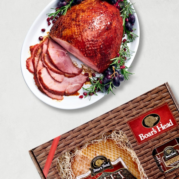 Boar's Head Sweet Slice Ham Gift Box, Serves 4 to 6 Same-Day Delivery ...