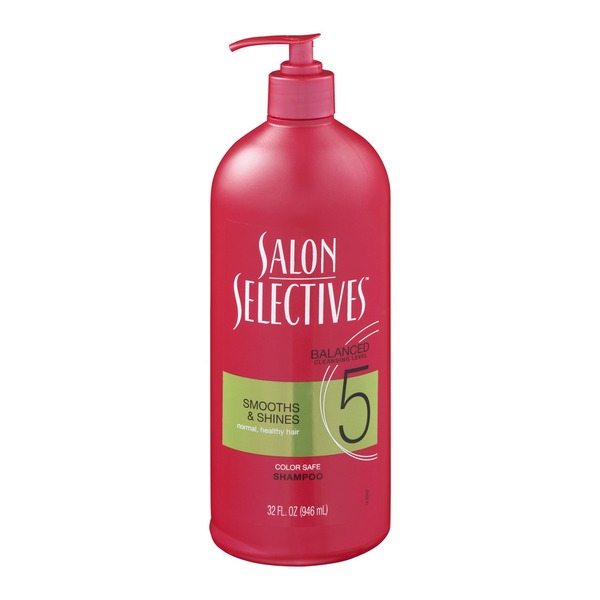 Salon Selectives Smooths & Shines Color Safe Shampoo (32 oz) - Instacart