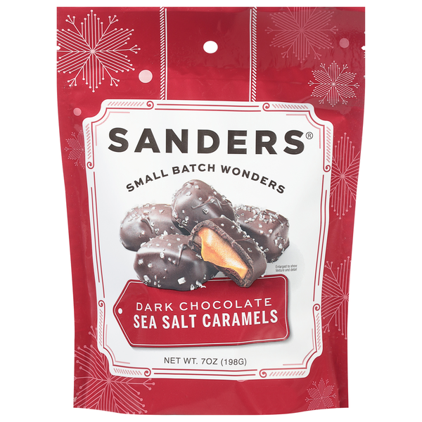 Sanders Sea Salt Caramels, Dark Chocolate Same-Day Delivery or Pickup ...