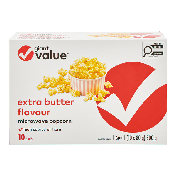 Giant Value Extra Butter Popcorn Same-Day Delivery | Giant Tiger