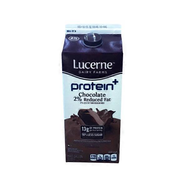 Lucerne Reduced Fat Chocolate Milk Plus Protein Dairy Beverage (0.5 gal ...