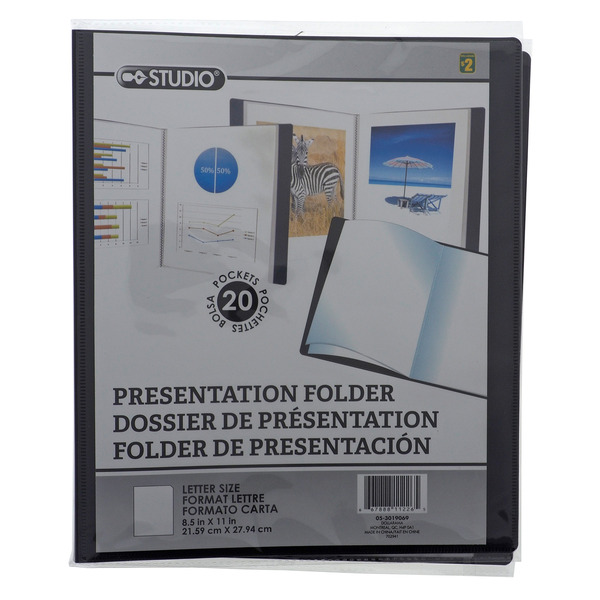 Tide Assorted Color Presentation Folder Same-Day Delivery | Dollarama