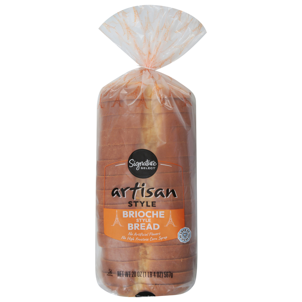 Safeway Signature SELECT Bread, Brioche Style, Artisan Style Same-Day ...