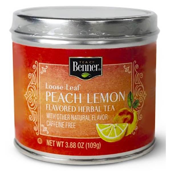 ALDI Benner Tea Co Peach Lemon Loose Leaf Tea Same-Day Delivery or ...