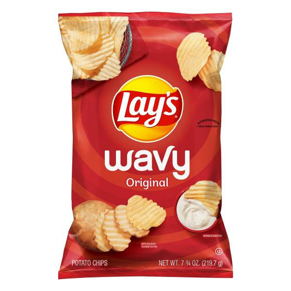 Lay's Wavy Potato Chips, Original Same-Day Delivery or Pickup | Publix