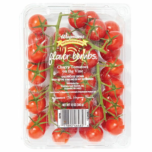 Wegmans Wegmans Flavor Bombs Cherry Tomatoes On The Vine Same-Day ...