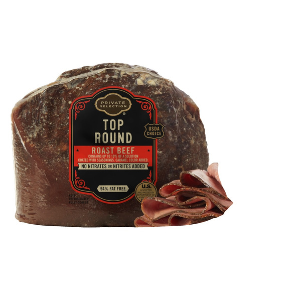 Kroger Private Selection™ Choice Roast Beef Well Done Fresh Sliced Deli ...