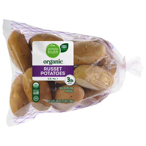 Kroger Simply Truth Organic Potatoes, Russet Same-Day Delivery or Pickup | Instacart