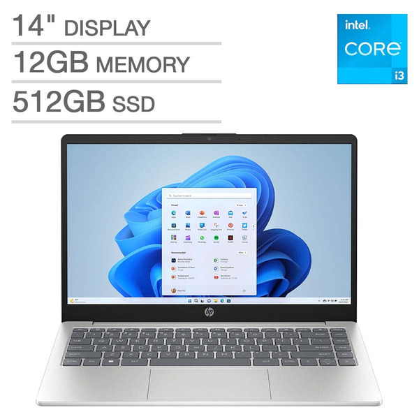 HP 14" Laptop - 13th Gen Intel Core i3-1315U - 1080p - Windows 11 Same ...