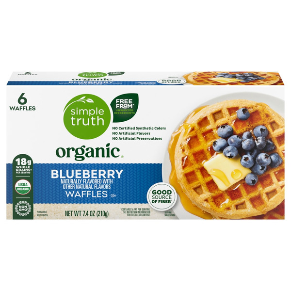 Kroger Simple Truth Blueberry Waffles Same-Day Delivery or Pickup ...