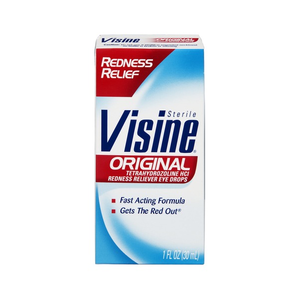 Visine Eye Drops Original (1 fl oz) - Instacart