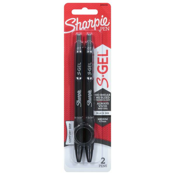 Publix Sharpie Pens, Black Ink, Medium (0.7 mm) Same-Day Delivery or ...