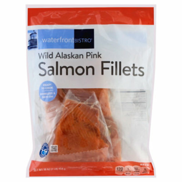 Safeway Waterfront Bistro Pink Salmon Fillets, Wild Alaskan Same-Day ...