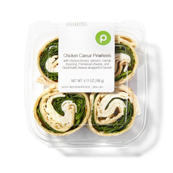 Publix Chicken Caesar Pinwheels With Chicken Breast Spinach Caesar ...
