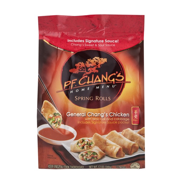 P.F. Chang's General Changs Chicken Spring Rolls (12 oz) - Instacart