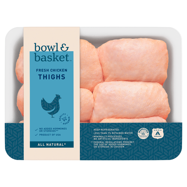 ShopRite Bowl & Basket Fresh Chicken Thighs Same-Day Delivery | Instacart