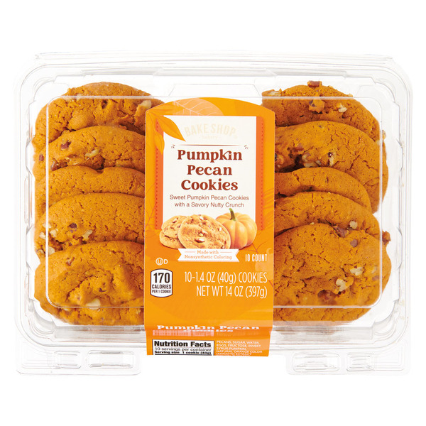 Bake Shop Pumpkin Pecan Cookies Same-Day Delivery or Pickup | ALDI