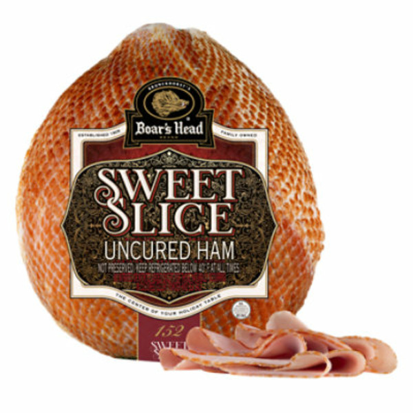 Safeway Boar's Head Large Half Sweet Slice Boneless Smoked Uncured Ham ...