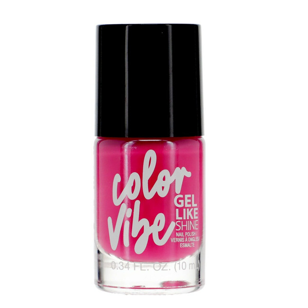 Color Vibe Gel Like Shine Nail Polish Pink Haze Cv105 Same-Day Delivery ...