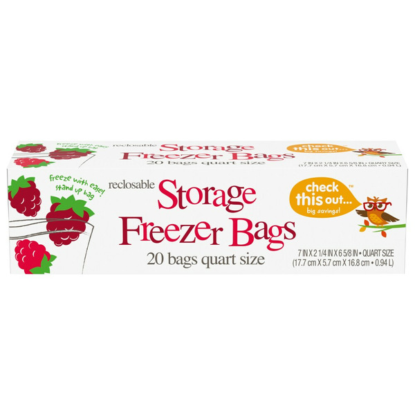 Kroger p$t... Quart Storage Freezer Bags Same-Day Delivery or Pickup ...