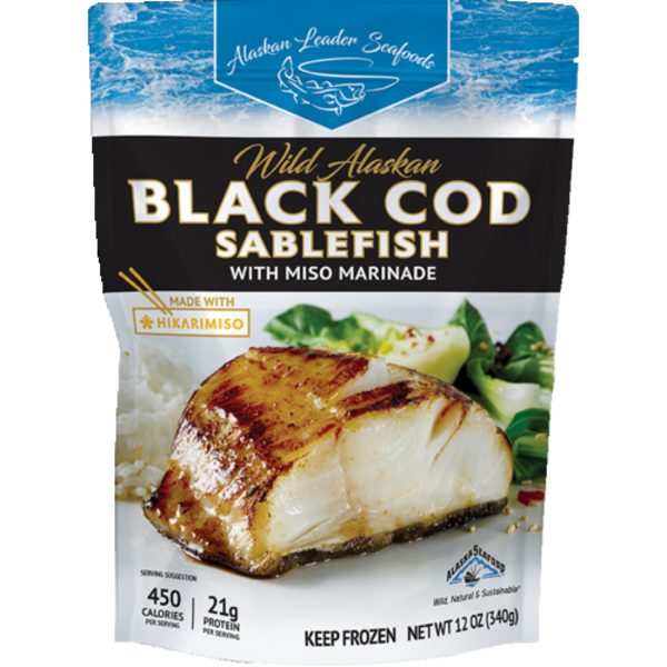 Alaskan Leader Seafoods Black Cod Sablefish With Miso Marinade Same-Day ...
