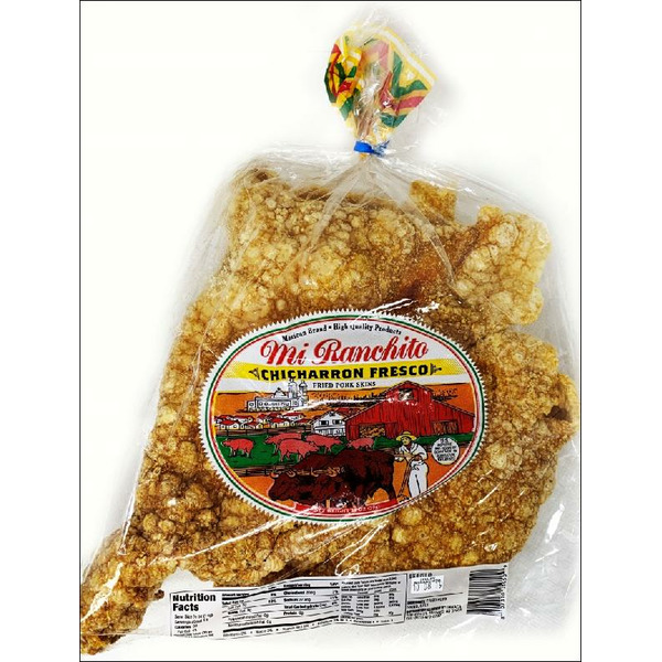 Mi Ranchito Chicharron Fresco Fried Pork Skins Same-Day Delivery | Food ...