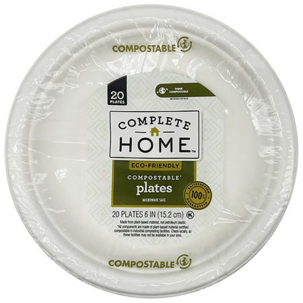 Walgreens Complete Home Compostable Plates Same-Day Delivery or Pickup ...