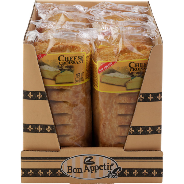 Bon Appetit Cheese Croissant, 5 oz, 8 ct Same-Day Delivery | Costco ...