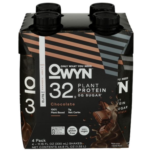 OWYN Shakes, Plant Protein, Chocolate Same-Day Delivery or Pickup ...
