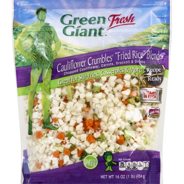 Green Giant Fried Rice Blend, Cauliflower Crumbles (16 oz bag) - Instacart
