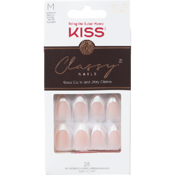 KISS Classy Nails are a new Take on the French Manicure Press-On Nails ...