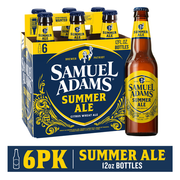 Samuel Adams Summer Ale Seasonal Beer (12 fl. oz. Bottle, 6pk.) Same ...