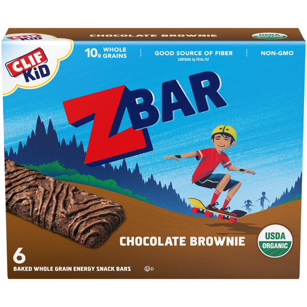 Zbar Chocolate Brownie Organic Kids Snack Bars Same-Day Delivery or ...