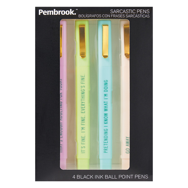 Pembrook Sarcastic Quote Pens Same-Day Delivery or Pickup | ALDI