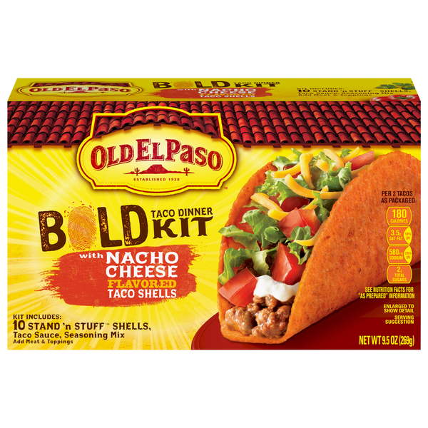 Publix Old El Paso Taco Dinner Kit, with Nacho Cheese Flavored Taco ...