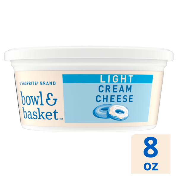 ShopRite Bowl & Basket Light Cream Cheese Same-Day Delivery or Pickup ...