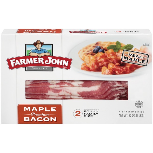 Farmer John Maple Bacon (16 oz) - Instacart