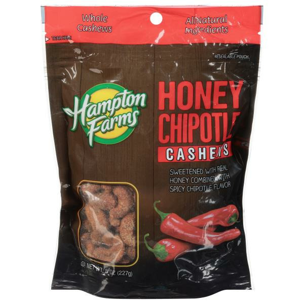 Publix Hampton Farms Cashews, Honey Chipotle, Whole Same-Day Delivery ...