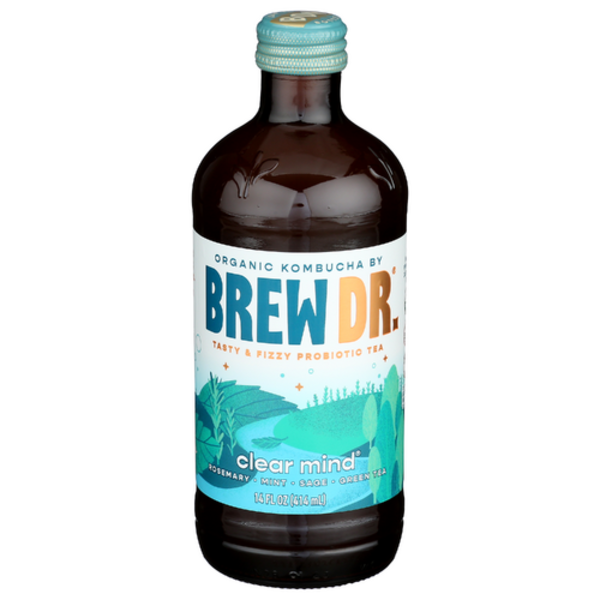 Brew Dr. Kombucha Organic Clear Mind Kombucha Same-Day Delivery or ...