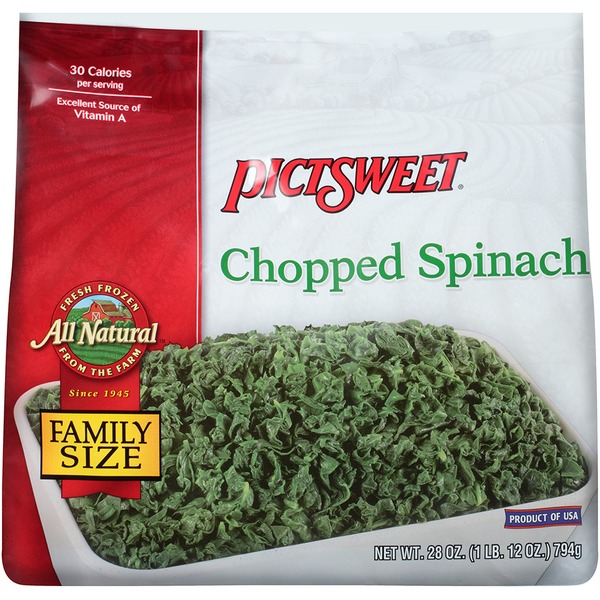 All Natural Chopped Spinach (28 oz) - Instacart