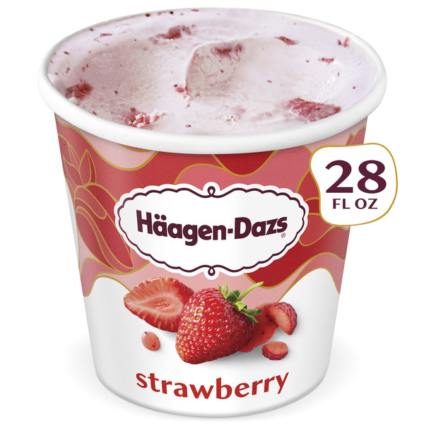 Walgreens Haagen-Dazs Strawberry Ice Cream Same-Day Delivery | Instacart