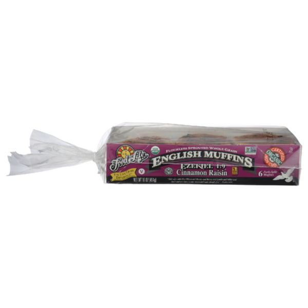 Sprouts Farmers Market Food for Life Sprouted Organic Cinnamon Raisin ...