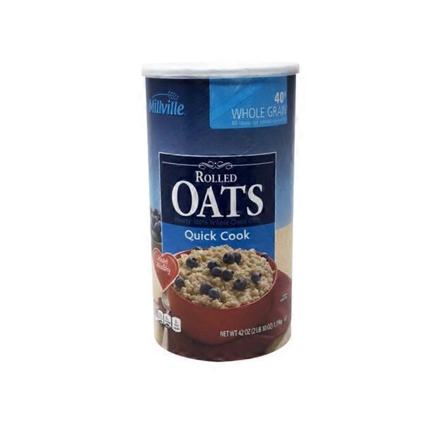 Millville Quick Oats (42 oz) - Instacart