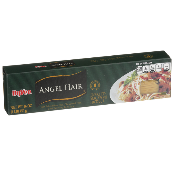 Hy-Vee Hy-Vee Enriched Macaroni Product, Angel Hair Same-Day Delivery ...