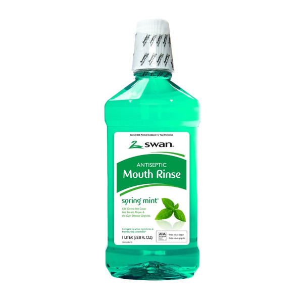 Wellness Antiseptic Mouthrinse Spring Mint Same-Day Delivery | Family ...